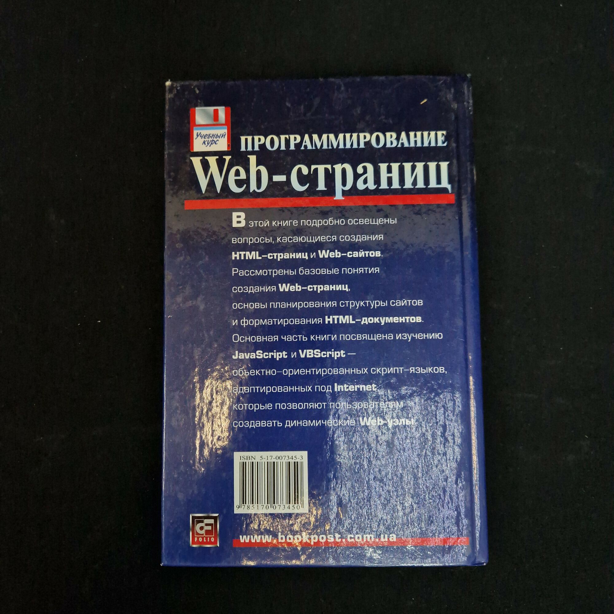 Глушаков, Жакин. Программирование Web-страниц. Учебное пособие по JavaScript и VBScript. — фото 1