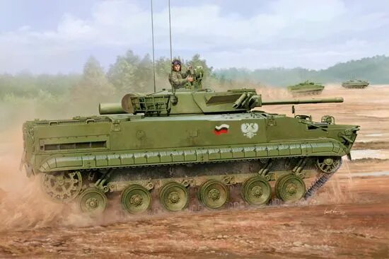 Trumpeter 1/35 Российская боевая машина пехоты БМП-3Ф морского типа