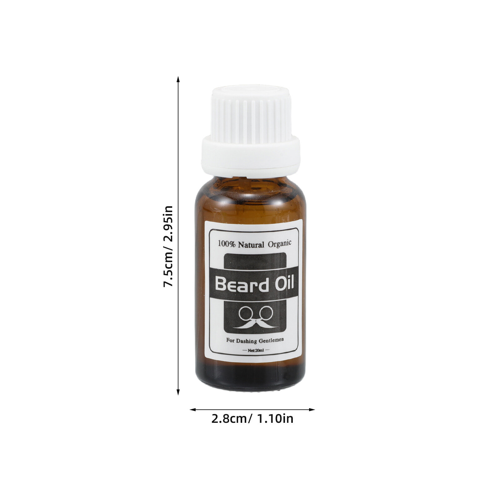 Масло Для Бороды С Увлажняющим Эффектом 20Ml 7.50X2.80X2.80Cm