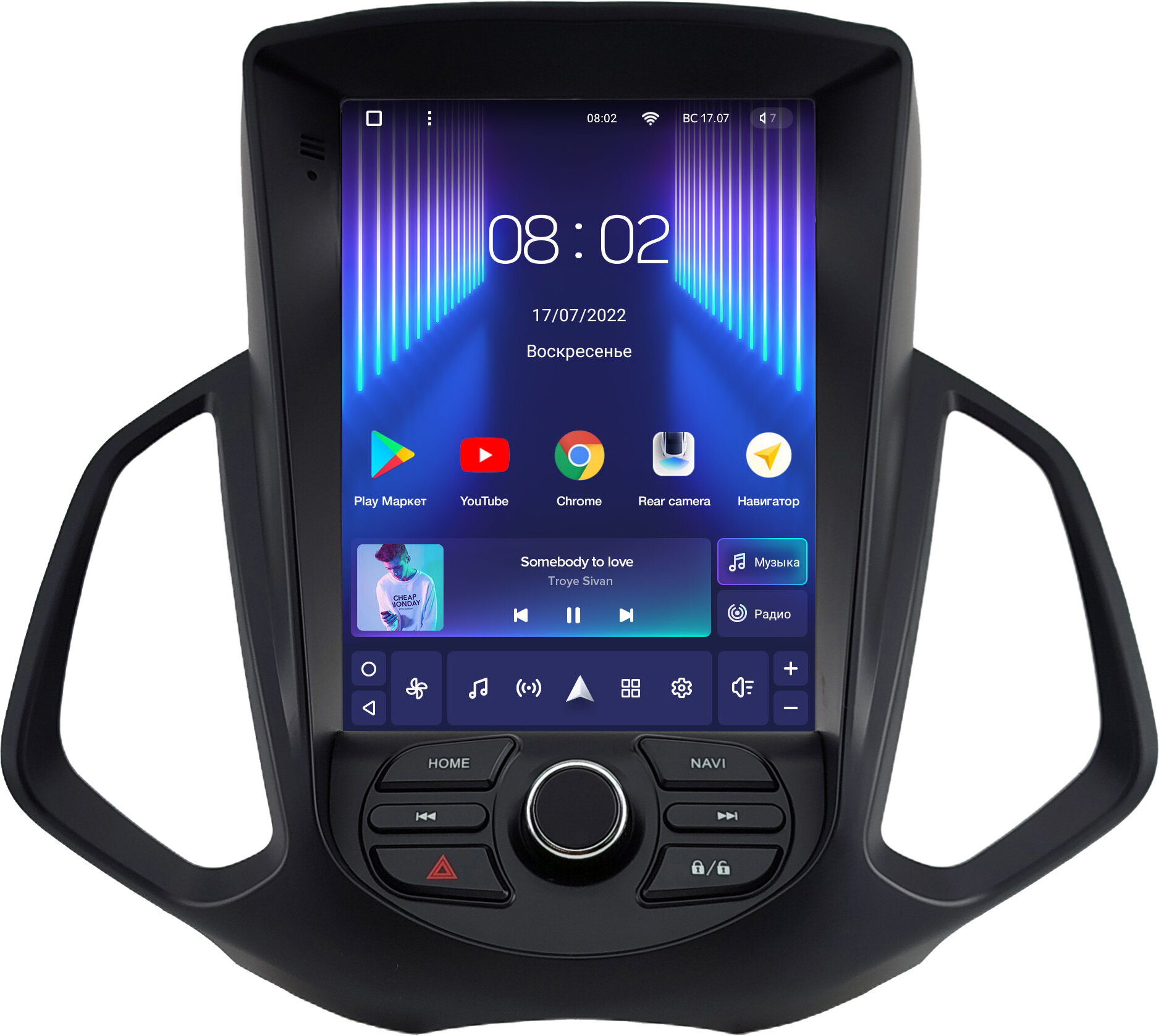 Штатная магнитола Ford Ecosport 2014-2018 Teyes TPRO 2 DS (Tesla) 9.7" 4/64 RM-1312-336 Android 10 (4G-SIM, DSP, QLed)