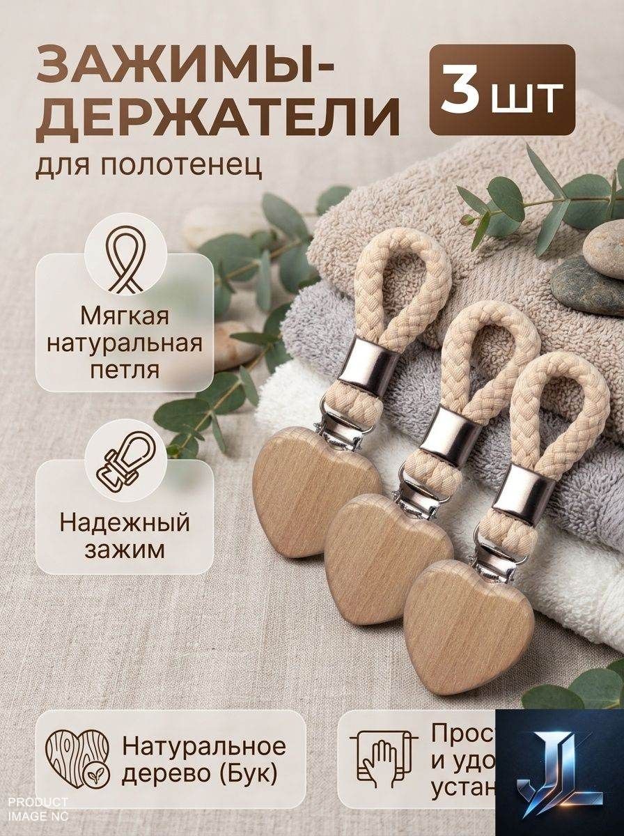 Держатель для полотенец 3 шт