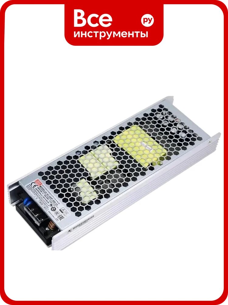 Безвентиляторные блоки питания Mean Well UHP-500-24 с ККМ 501.6 Вт 24 В, 3417674