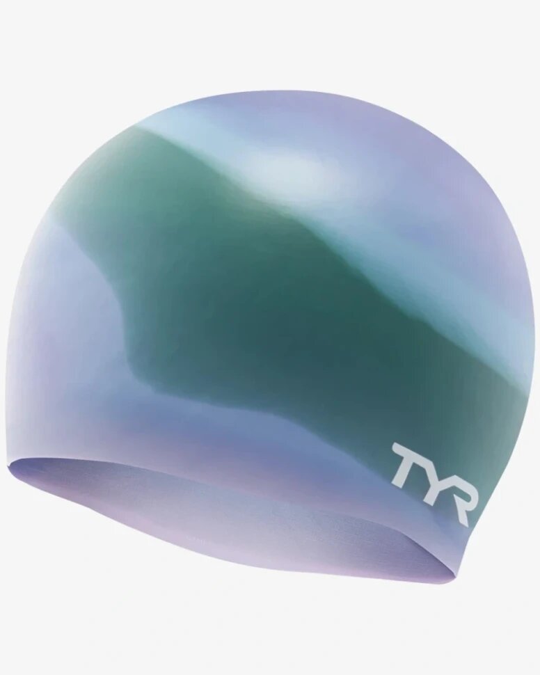 Шапочка для плавания TYR Multi Silicone Cap (528 Фиолетовый, O/S)