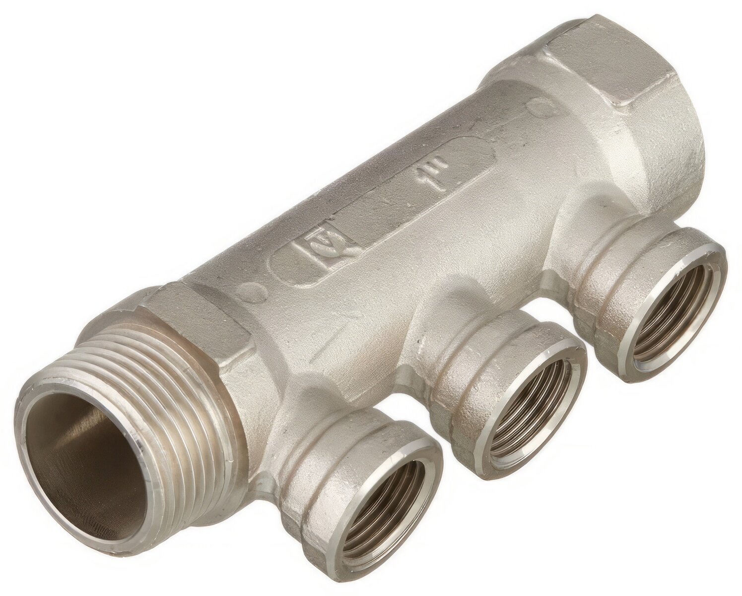 Коллектор Valtec 1 ВР(г) х 3 выхода 1/2 ВР(г) х 1 НР(ш) (VTc.550. N.0603)