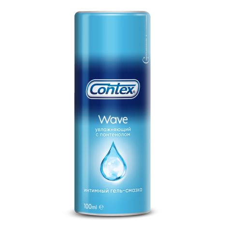 Contex Plus Гель-смазка Wave увлажняющий с пантенолом 100мл