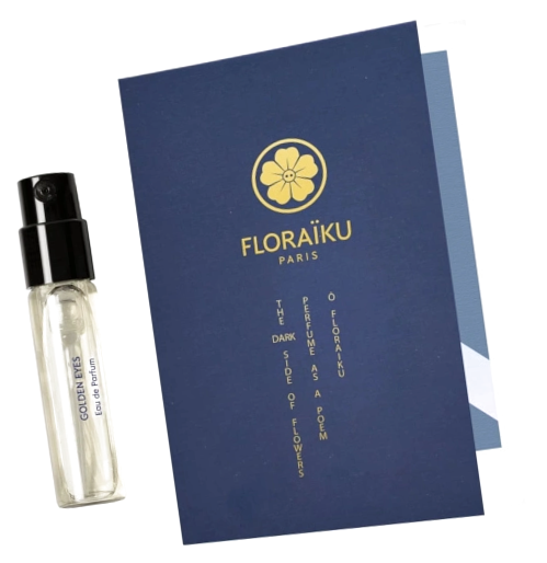 Парфюмерная вода Floraiku Golden Eyes пробник 1.5 / Флораику Голден Айс миниатюра / Сэмпл красивого аромата