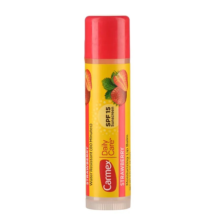 Carmex Бальзам для губ с ароматом клубники с защитой SPF15, в стике 4,25 гр 4,25 гр