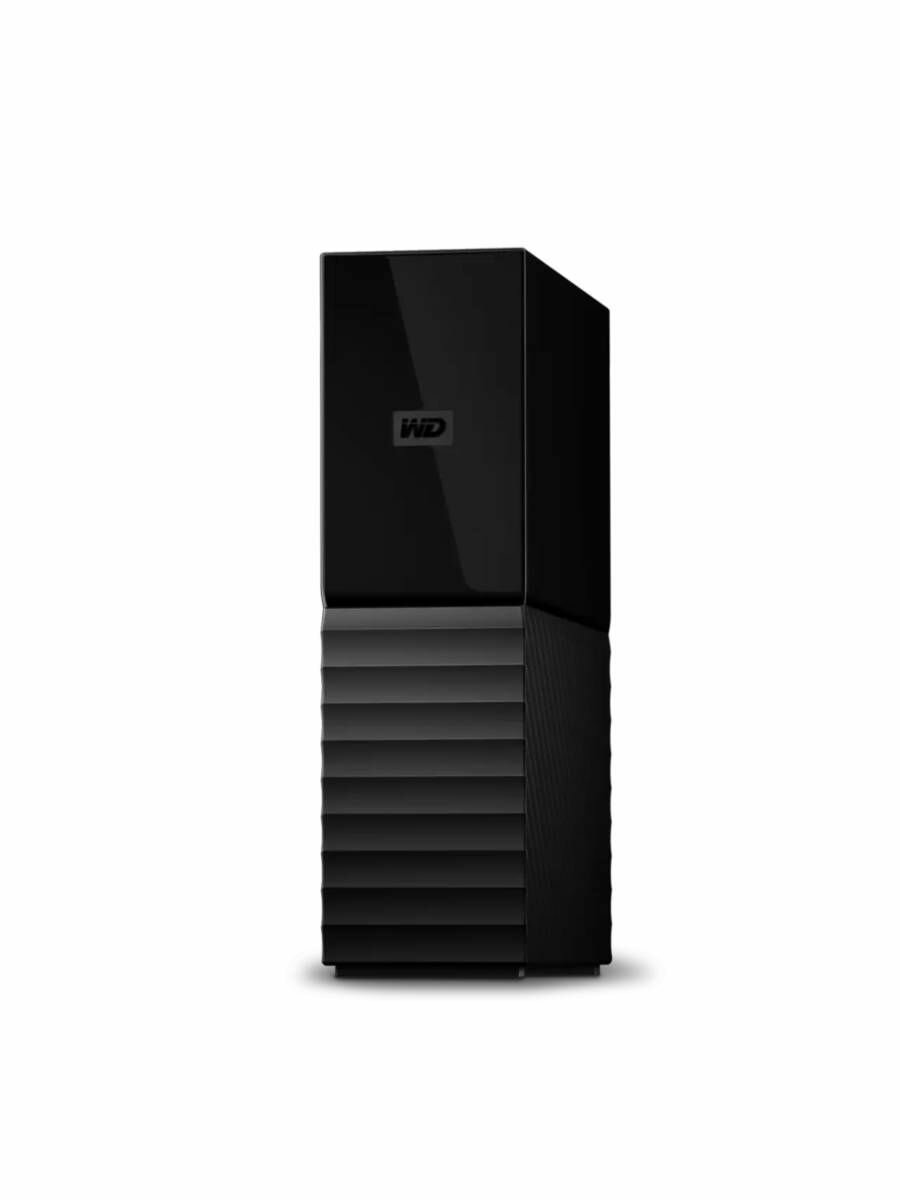 Western Digital 24 ТБ Внешний жесткий диск (WDBBGB0240HBK-EESN), Пластик, черный