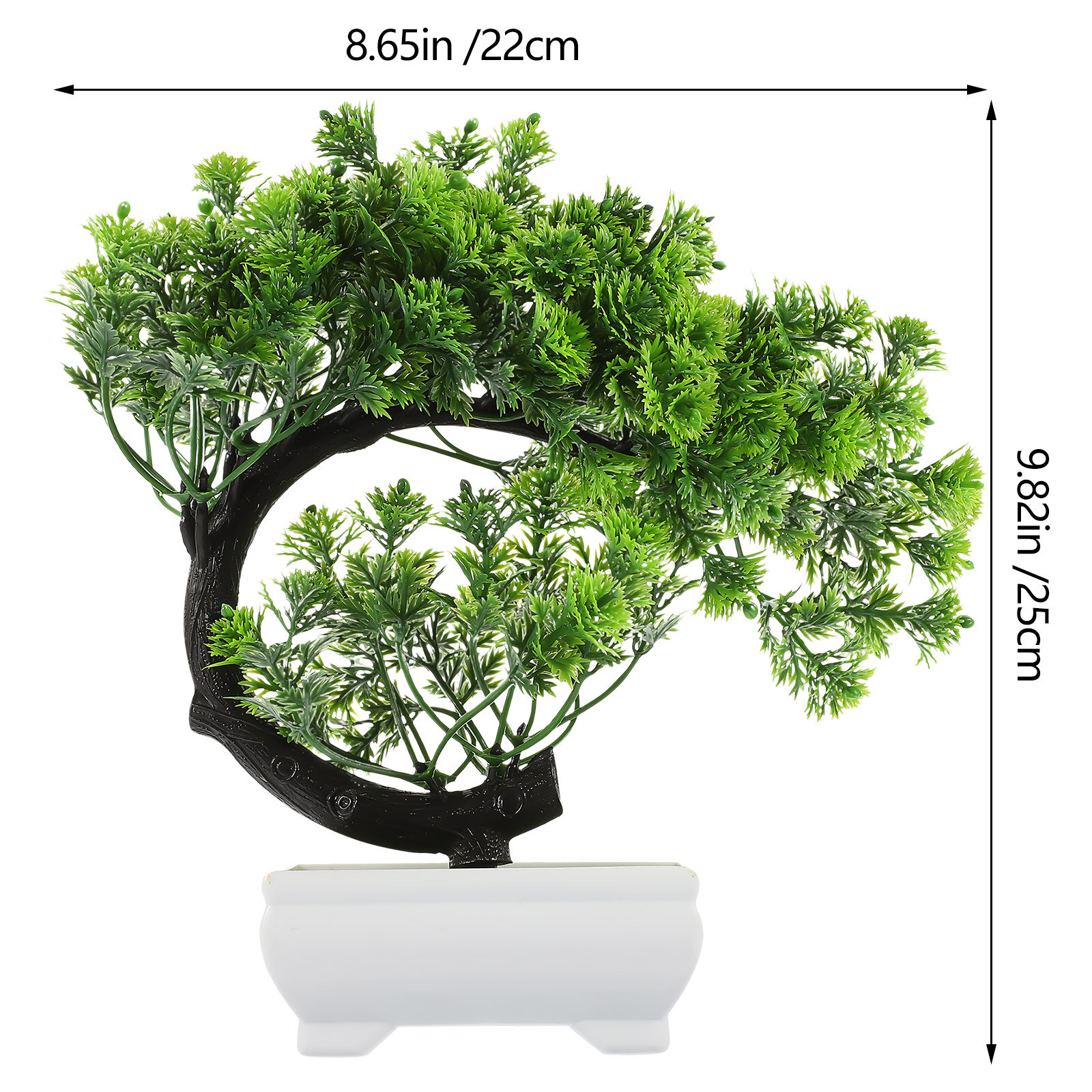 Искусственное Дерево В Кашпо Декоративное Бонсай 25.00X22.00X9.00Cm