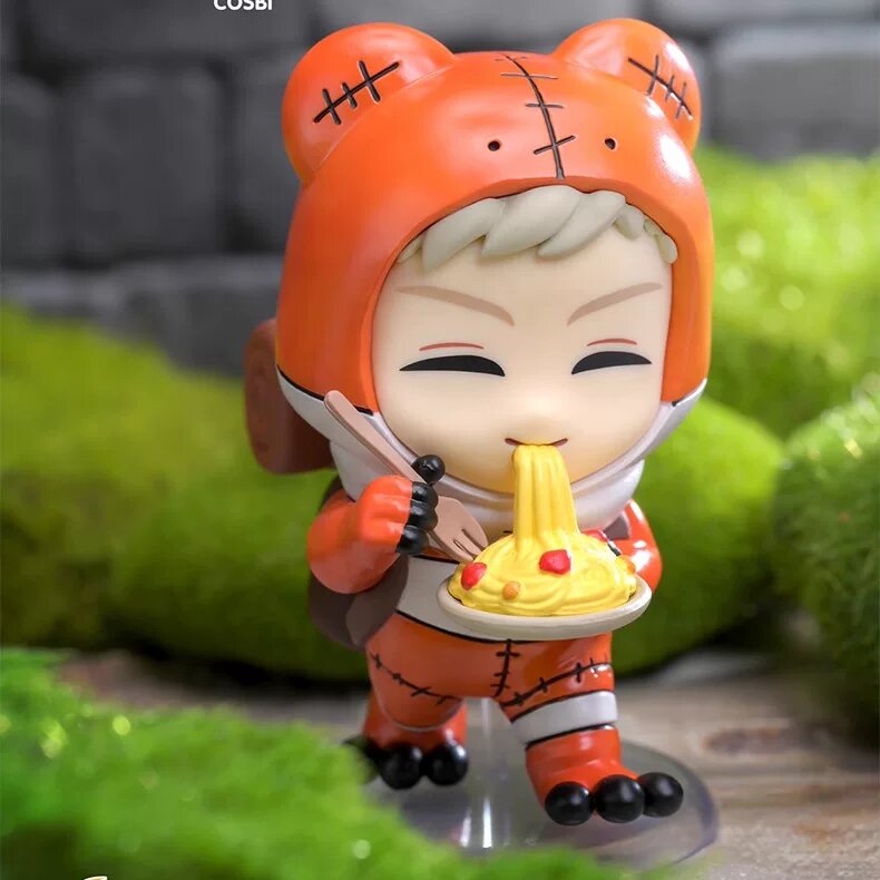 HotToys Maze Food Anime Mini Figura Leos Frog Suit Potverzhdeny Box Eksklyuzivnaya Kollektivnaya Figura