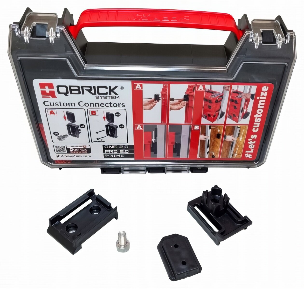 Органайзер с коннекторами QBRICK System Custom Connectors Set 1 2631-45