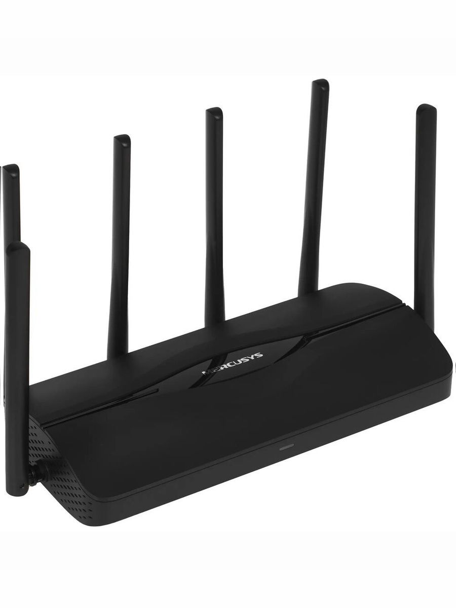 Беспроводной маршрутизатор Mercusys MR37BE, Wi-Fi 7 802.11be чёрный