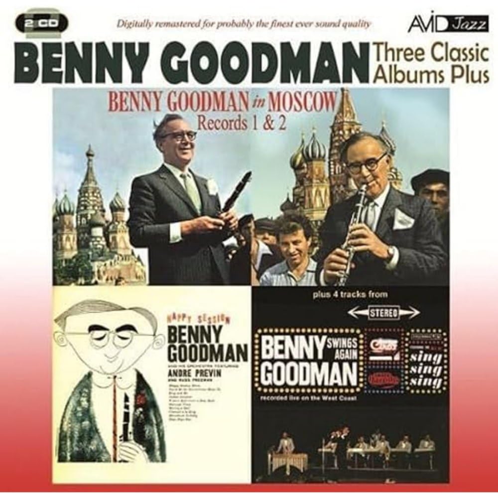 Музыка CD Benny Goodman - Benny Goodman In Moscow (Records 1 & 2)