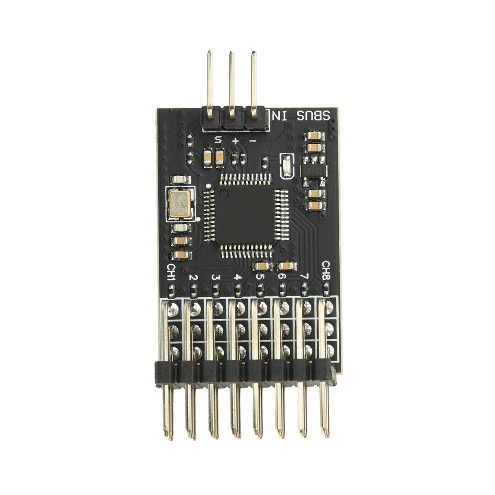 8-канальный модуль адаптера SBUS-PWM 3.3-16V 15mA 32-бит