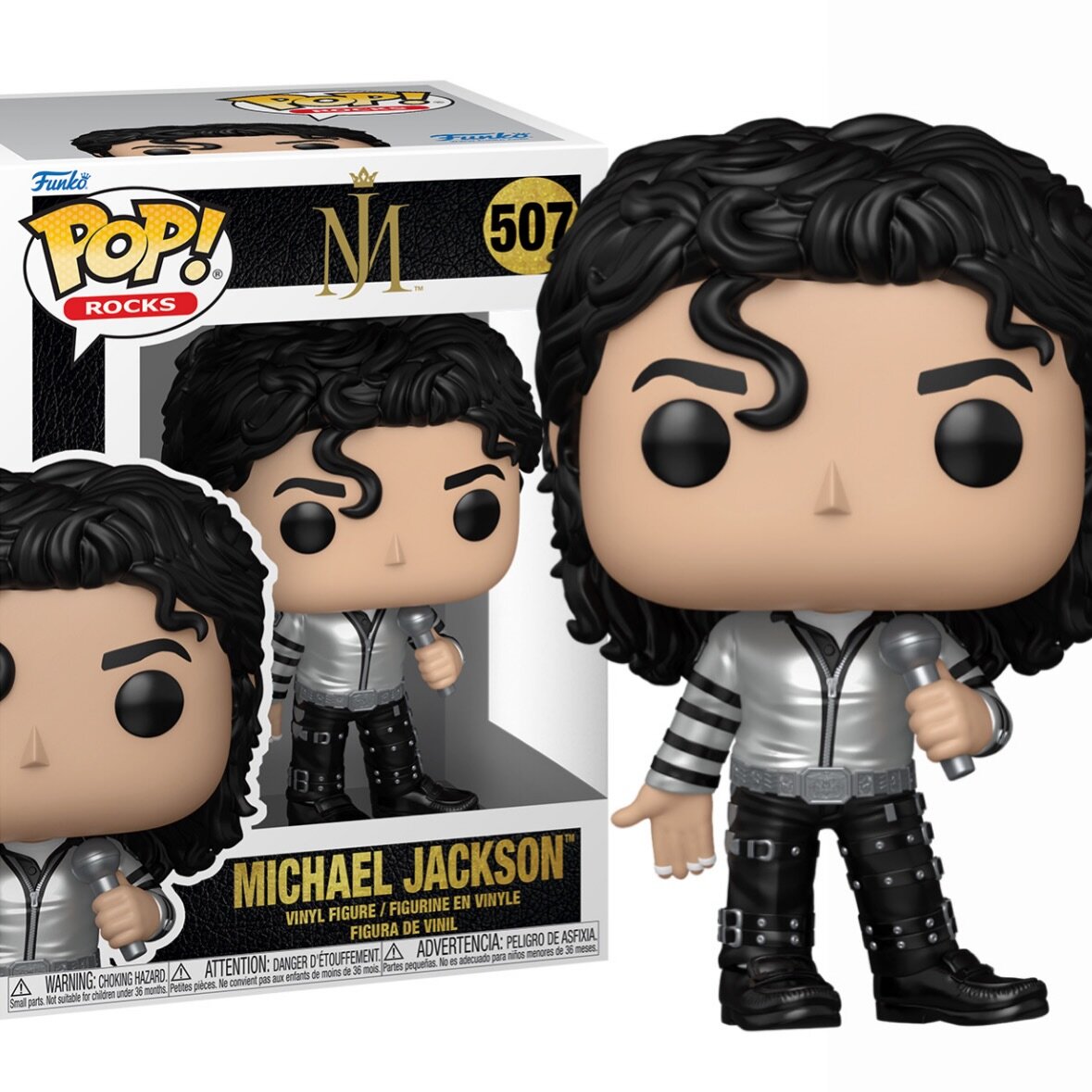 Фигурки Funko Pop Rocks - Коллекционная фигурка Michael Jackson (Bad Tour)/Майкл Джексон(Плохой тур) - Фанко 507