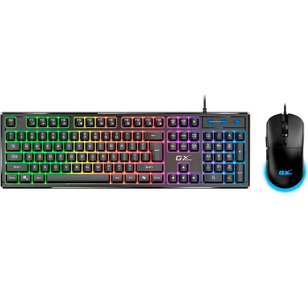 Комплект клавиатура и мышь Genius Scorpion KM-GX6 RURGB