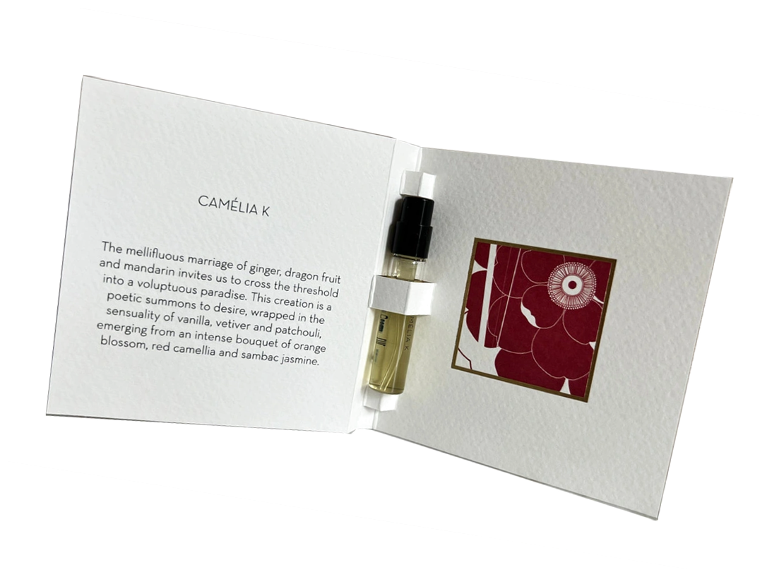 Пробник парфюма Ella K Parfums Camelia K 2 / Парфюмерная вода Элла К Парфюмс Камелия К миниатюра / Яркий аромат