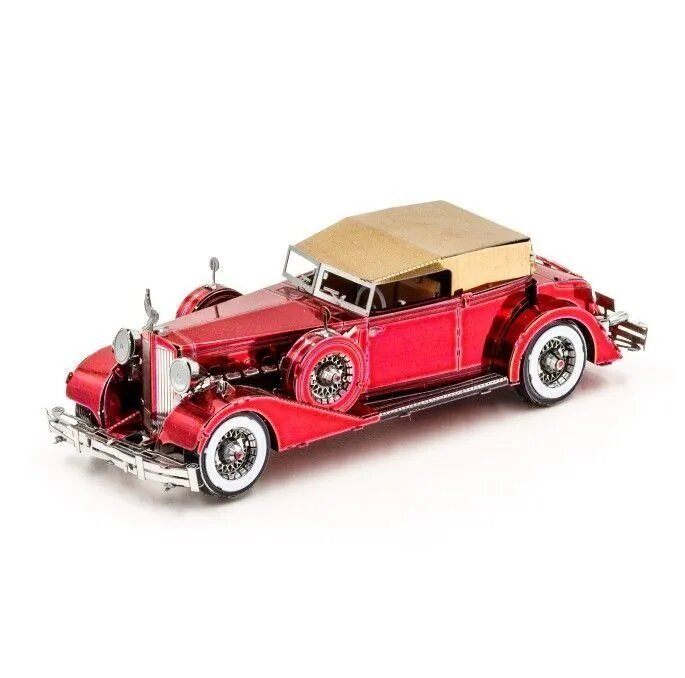 Металлический конструктор / 3D конструктор / Сборная модель 3D Metal Model Packard Twelve Convertible Sedan 1934