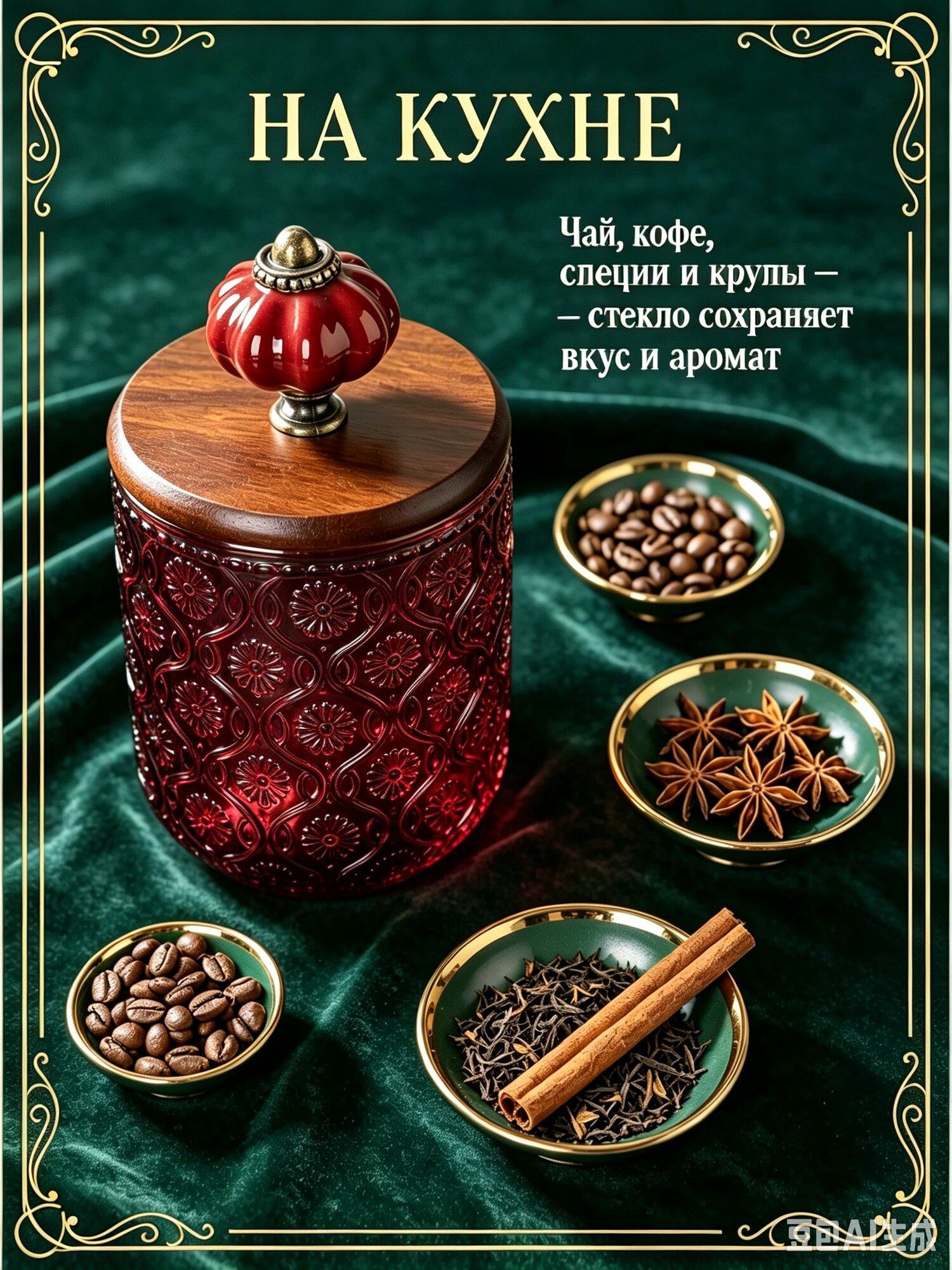Креманка 7.5 см стекло 1 шт цвет темно-бордовый, Артикул: 5815023843