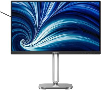 Монитор 23.8" PHILIPS 24B2N4200/00 Black с поворотом экрана (IPS, 1920x1080, 120Hz, 4 ms, 178°/178°, 300 cd/m, 1500:1, +HDMI 1.4, +DisplayPort, +4xUSB 3.2, +MM)