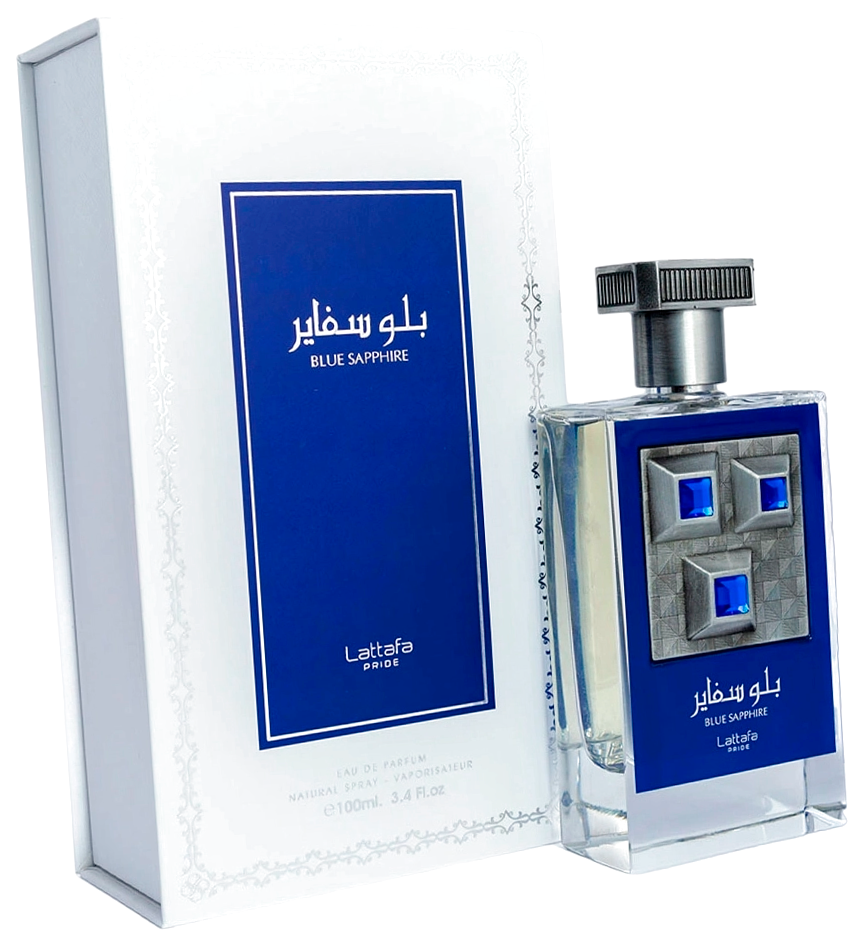Оригинальный парфюм Латтафа Блю Сапфир пробник 3 / Парфюмерная вода Lattafa Blue Sapphire миниатюра / Сэмпл аромата