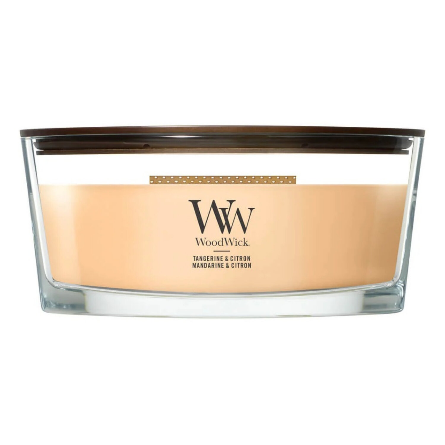 Ароматическая свеча WoodWick "Мандарин и Цитрон/TANGERINE & CITRON"