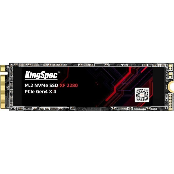 2ТБ SSD накопитель KINGSPEC XF-2TB M.2 2280, PCIe 4.0 x4, NVMe, M.2