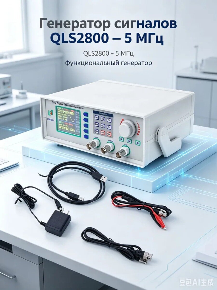 (1 комплект) Генератор функциональных сигналов QLS2800-5 МГц