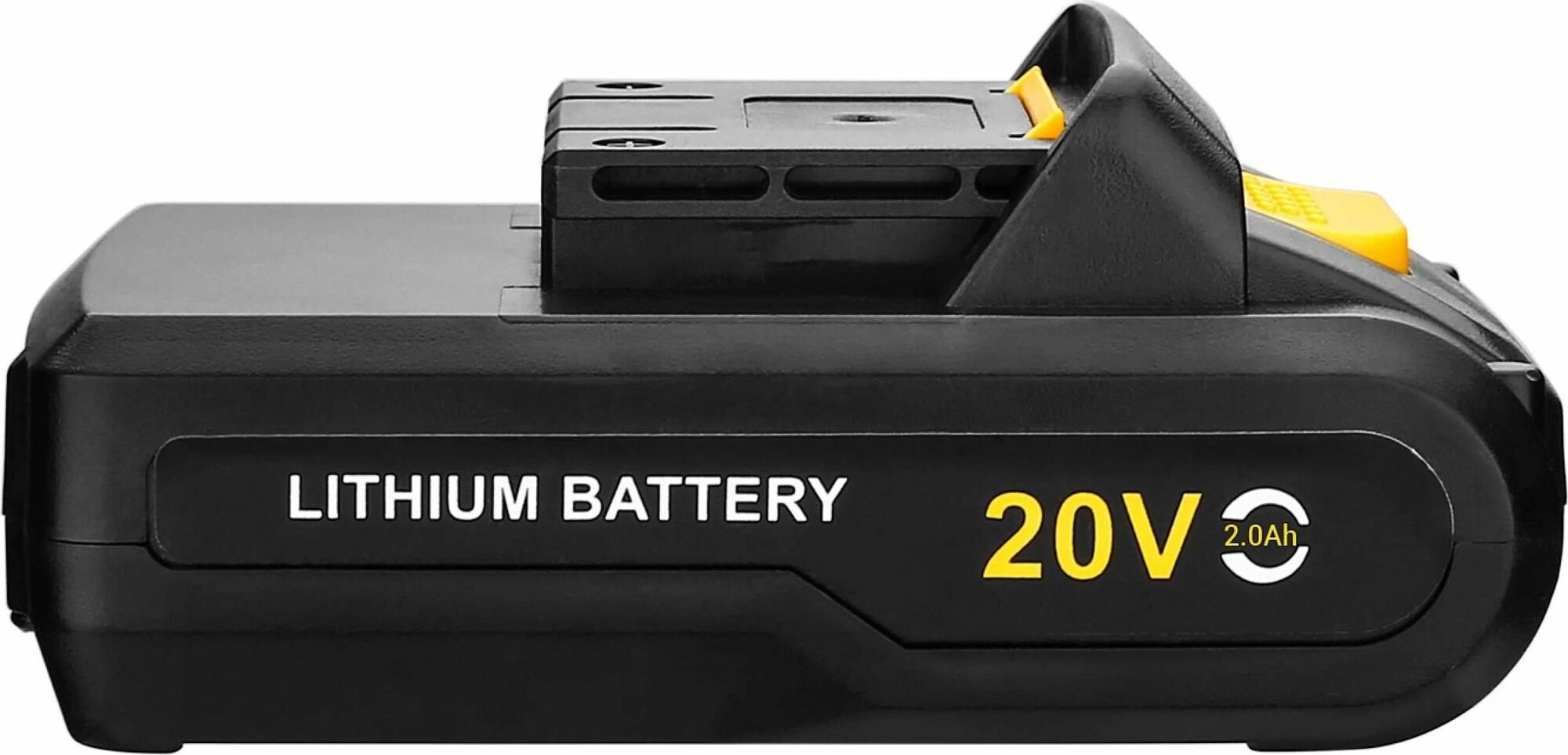 Аккумулятор для шуруповерта 20V 2.0Ah Li-ion слайдер, совместим с DEKO DKCD20FU, для дрели-шуруповерта и электроинструмента 20 В