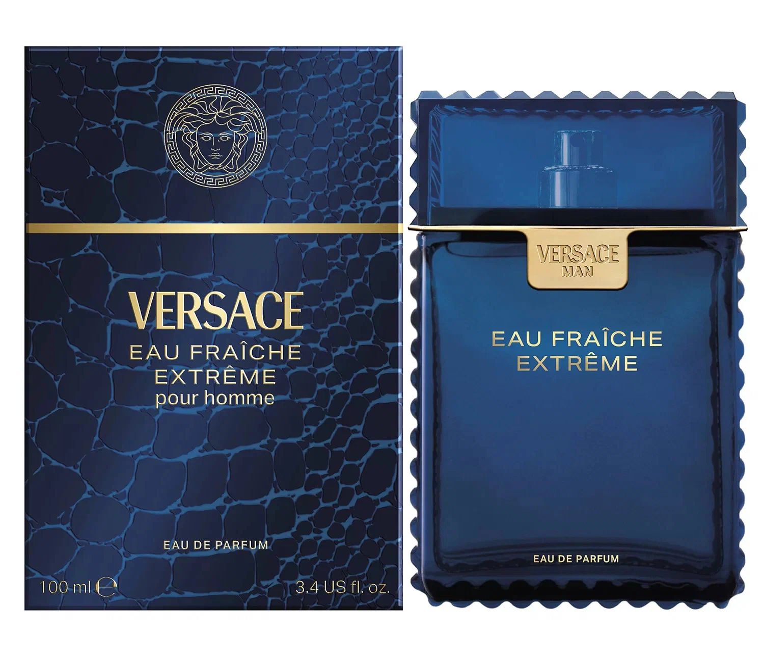 Парфюмерная вода мужская Versace Man Eau Fraiche Extreme / Версаче Мэн О Фреш Экстрим 100 мл