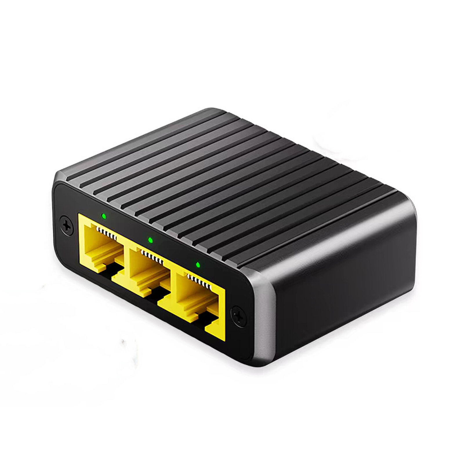 4-портовый Ethernet-удлинитель в металлическом корпусе 1000