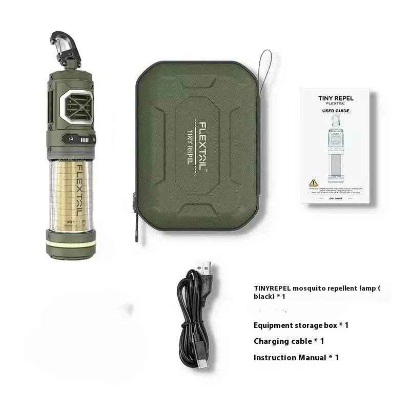 FLEXTAIL Tiny Repel Портативная лампа от комаров Green-Tiny Repel-S