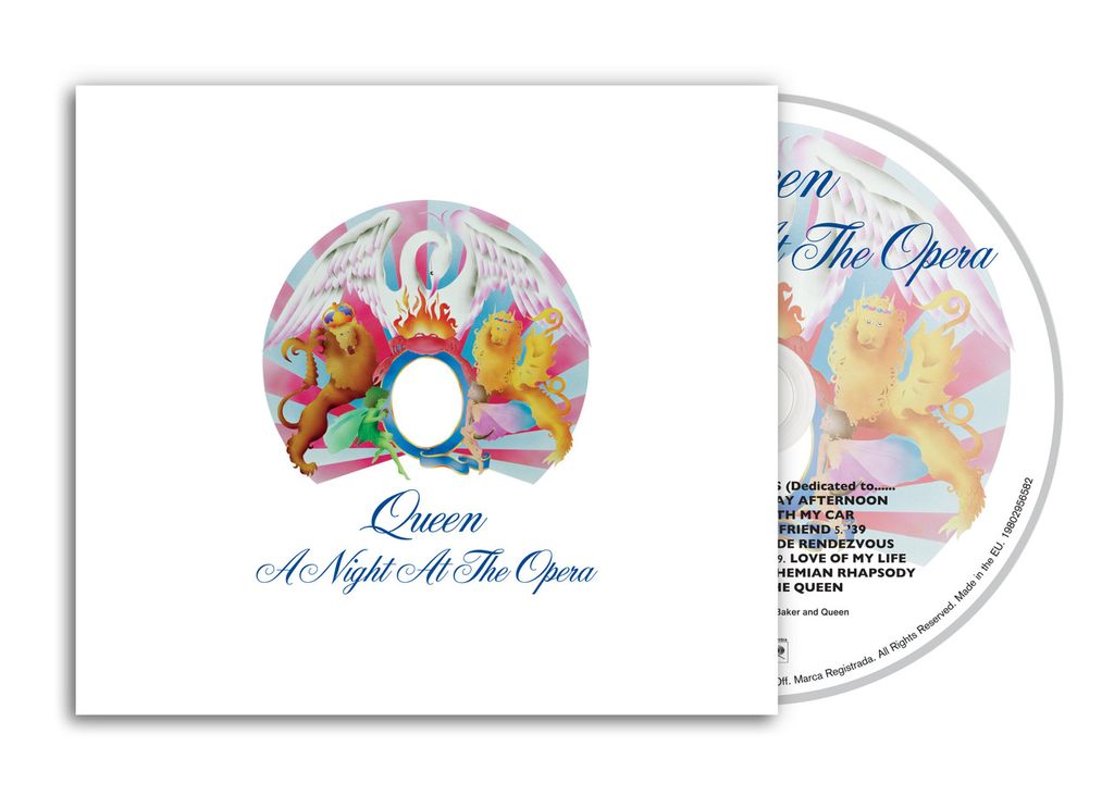 Фирменное издание Queen - A Night At The Opera CD - Reissue 2026 - Remastered
