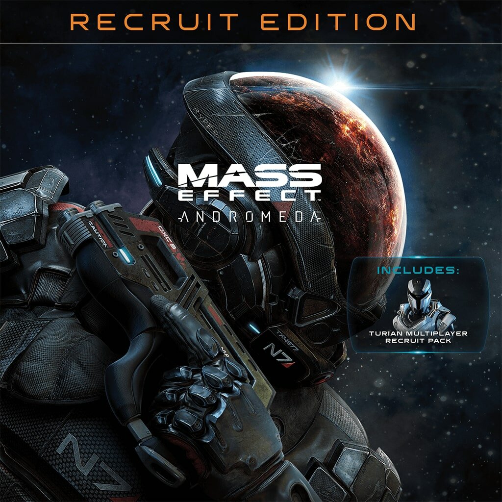 Игра Mass Effect: Andromeda – Standard Recruit Edition, цифровое издание PlayStation 4, регион Индонезия / код пополнения баланса