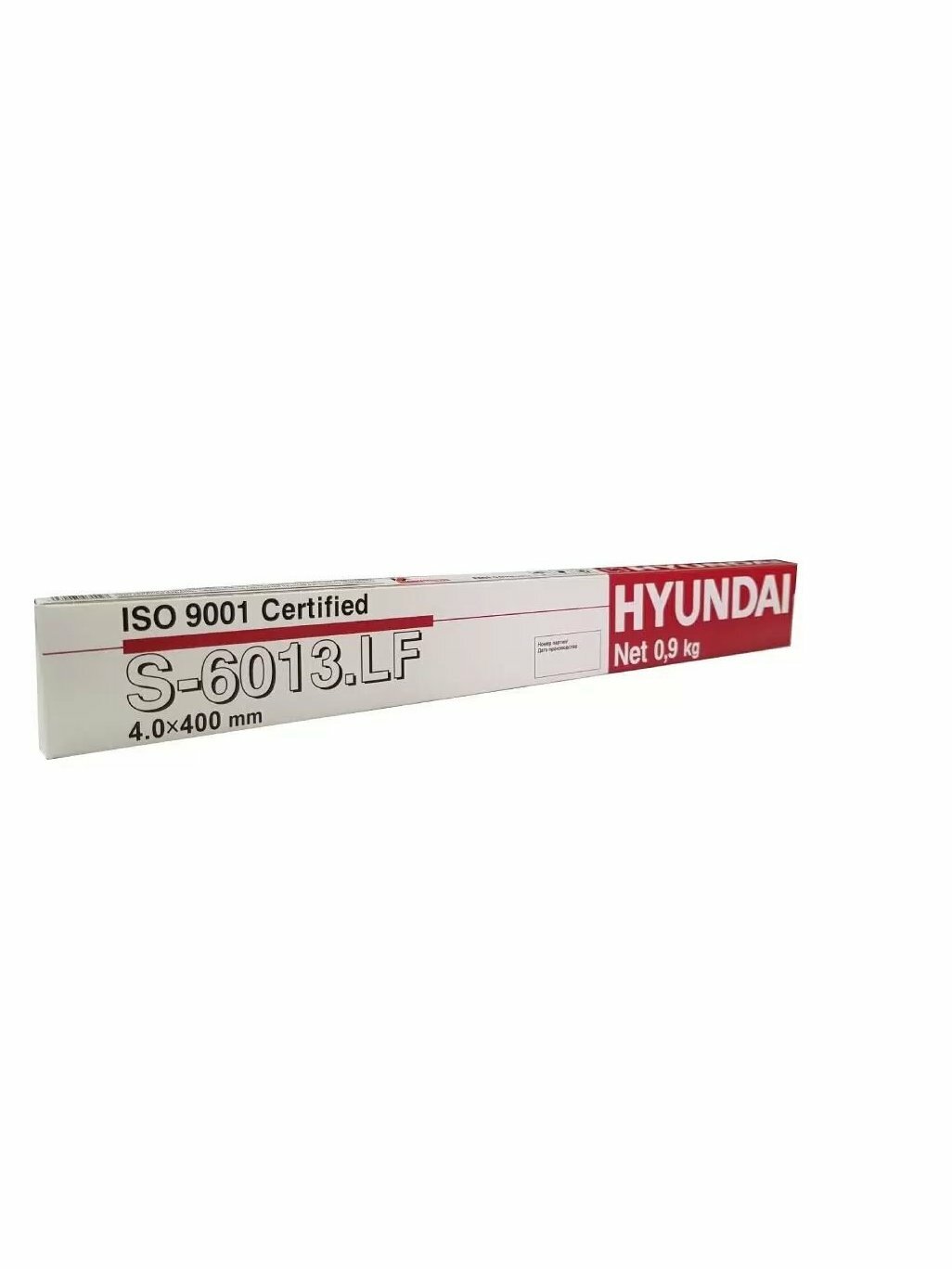Электроды Hyundai S-6013. LF/АНО-21, 4х400 мм, рутиловые, 0,9 кг