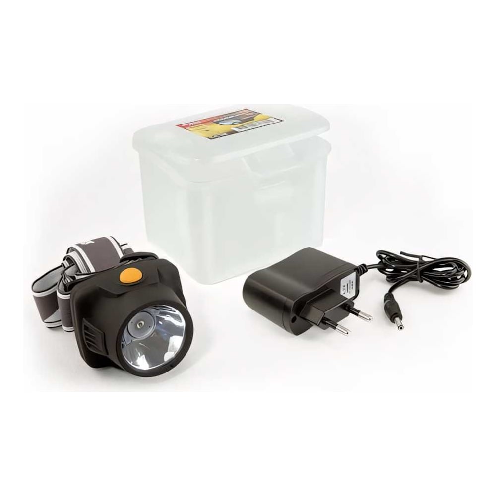 Налобный фонарь яркий ЛУЧ LH-100A Компакт 3W LED Li-Ion 4606400616214