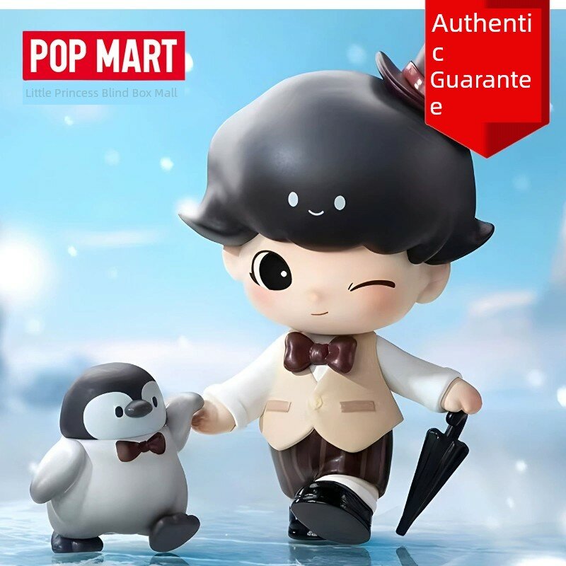 Pop Mart DIMOO Animal Kingdom Series Пингвин танго фигурка коллекция игрушка