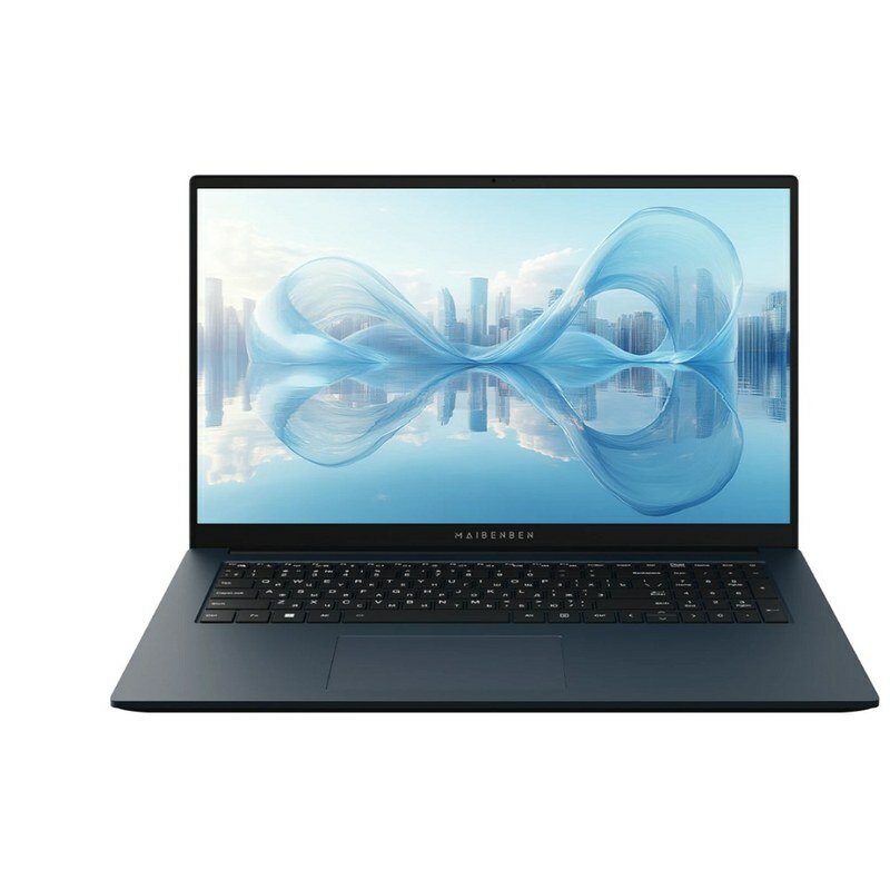Ноутбук 17.3 Maibenben M17A-R343UM0B14LU4EB0 M17A-R343UM 1920x1080 IPS 60Hz /AMD Ryzen 3 4300U 2.7GHz /8192Mb/512PCIGb SSD/Int: AMD Radeon/Cam/BT/Wi-Fi/45WHr/war 1y/2.06kg/Blue/Linux + Screen 60Hz, 300nits, 16:9