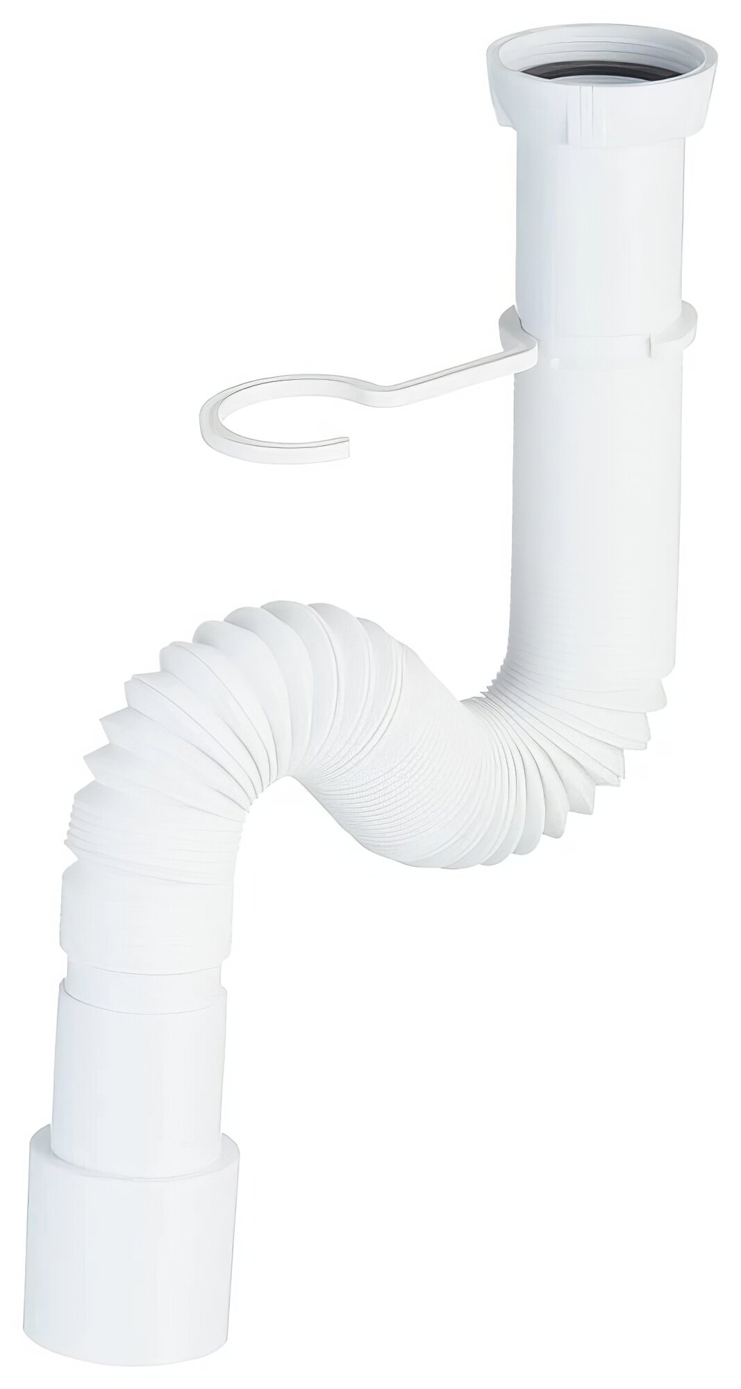 Сифон для раковины и мойки Wirquin Pro 1 1/2х40 мм без выпуска с соединением 40/50 мм (30717993)