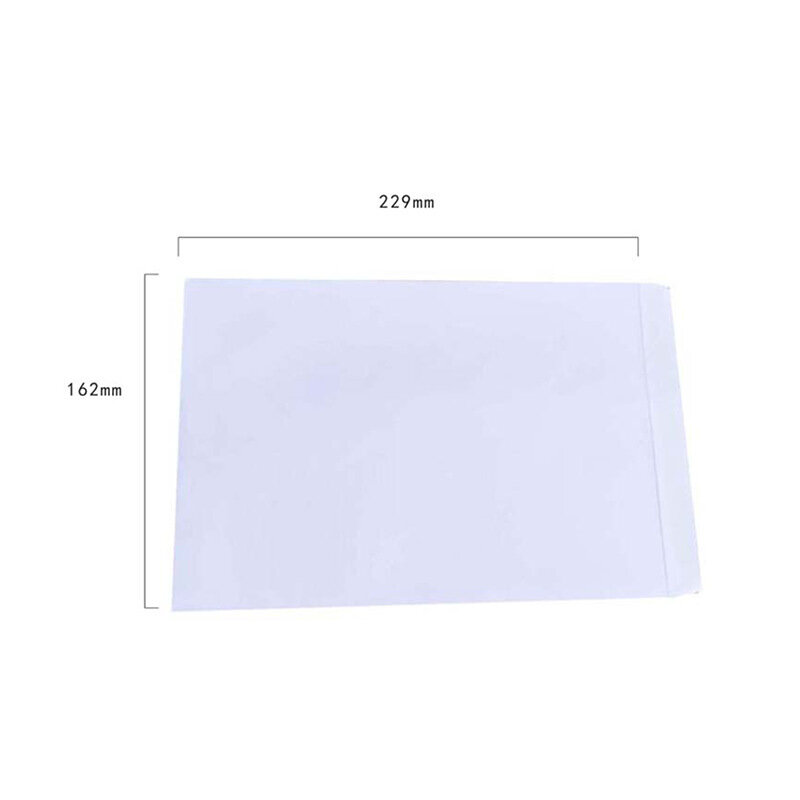 Конверт формата C5 из двойной бумаги 120 г/м² 22,9×16,2 см белый с самоклеящейся лентой