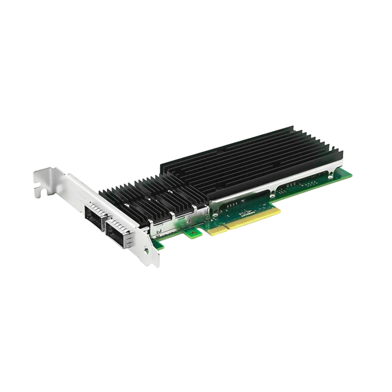 Сетевая карта LR-Link LREC9902BF-2QSFP+, 2 порта QSFP+ 40 Гбит/с, PCIe 3.0 x8, Intel XL710 LREC9902BF-2QSFP+