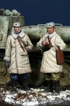 CHUYUN Фигурки солдата 1/35 набор 2 шт.