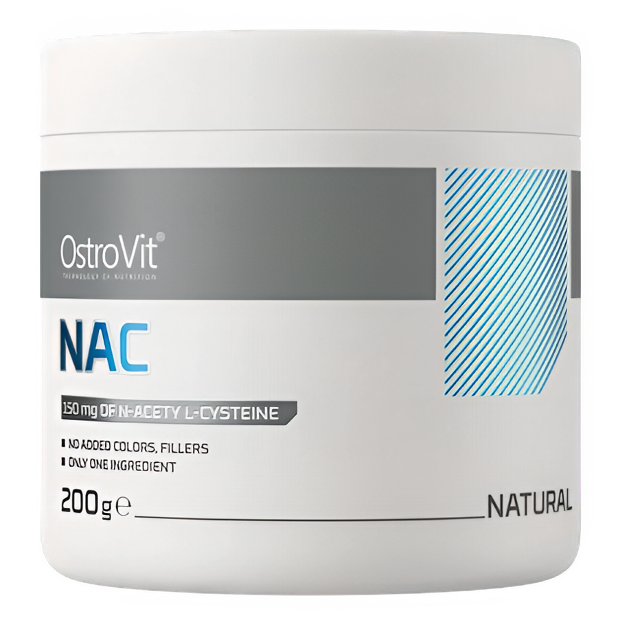 Островит НАК (Ацетилцистеин / N-acetyl-L-cysteine) Аминокислоты OstroVit Supreme Pure NAC, 200 г