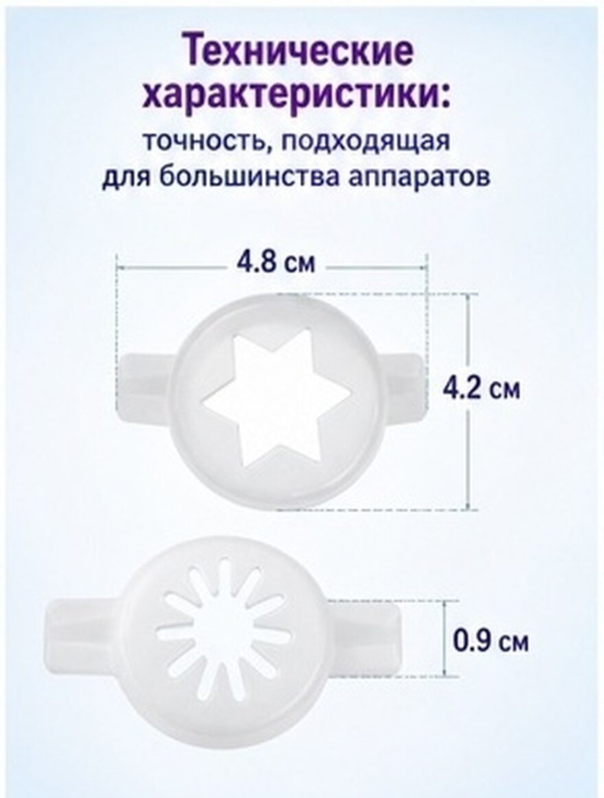 2Pcs Надёжные Насадки Для Мороженого Формовочный Кап Мороженица Аксессуары 4 80X4 20X0 90Cm