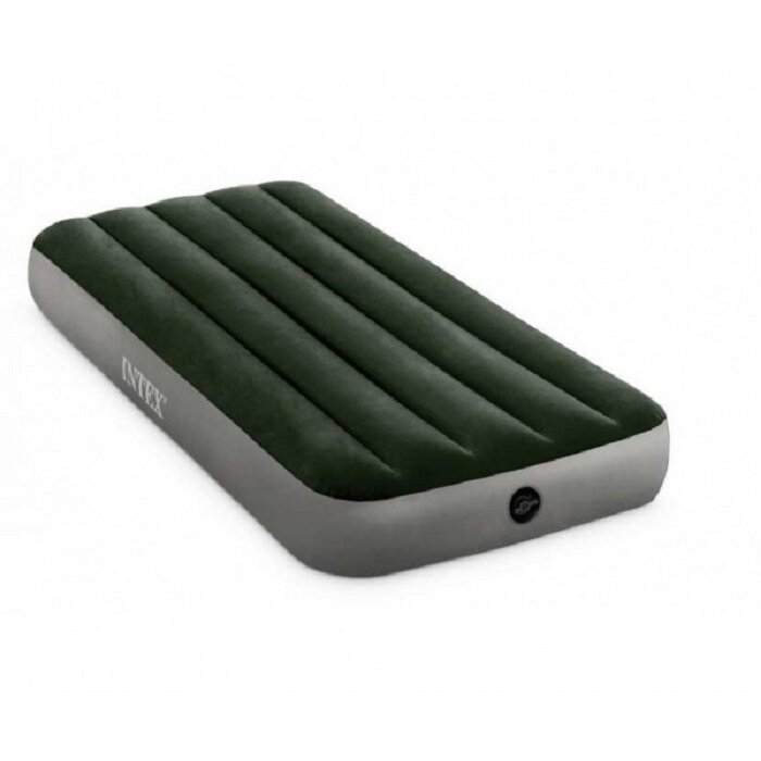 Односпальный надувной матрас Intex 64106 Prestige Downy Airbed With Fiber-Tech (76х191х25см)