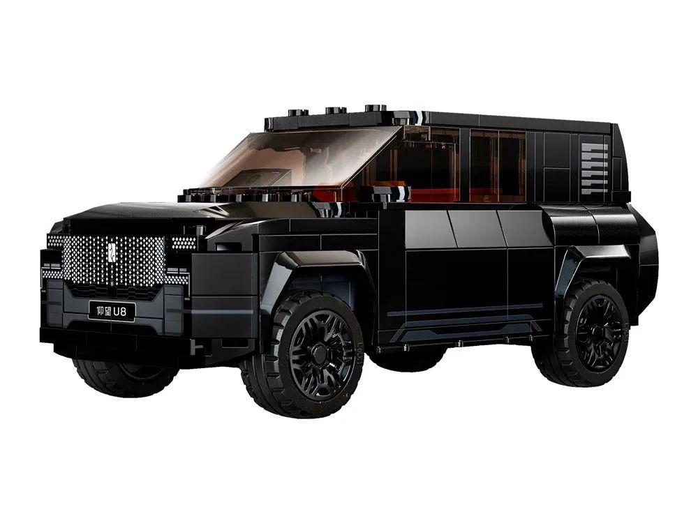 Конструктор CaDa Yangwang U8 C55046W, модель в масштабе 1:24, лицензированный внедорожник