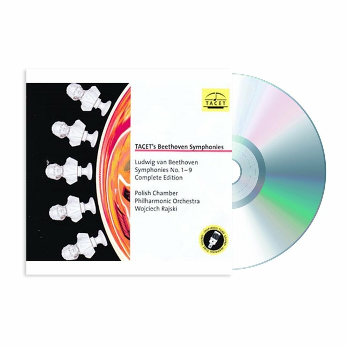 Музыка CD Ludwig van Beethoven - TACET's Beethoven Symphonies / Symphonies No.5 & 6