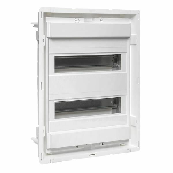 Основание силового щита Nova с DIN-рейками 24мод. IP41 PROxima EKF nv-pbase-24