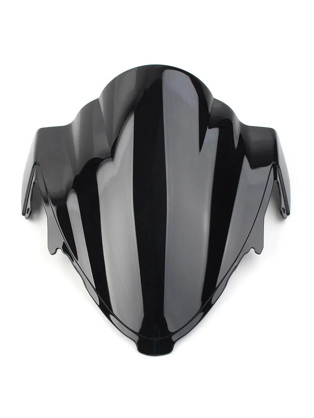 Ветровое стекло черное двойное пузырьковое для Suzuki Hayabusa GSX1300R 2021-2026