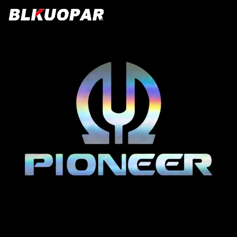 Наклейка на автомобиль BLKUOPAR Pioneer, устойчивая к царапинам, солнцезащитная, Laser, 25cm